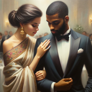 Body language touching your shoulder